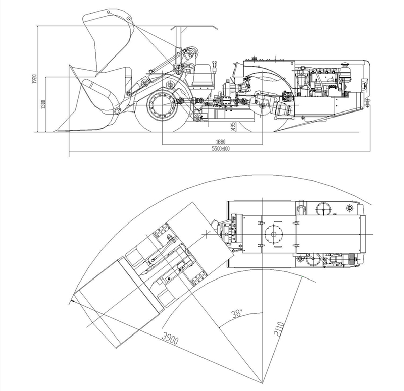 Underground Mining LHD Scoop For Sale